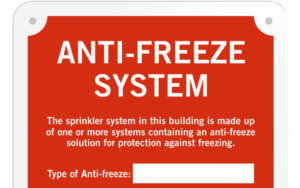 anti-freeze-system-sign_post | Fire Smarts